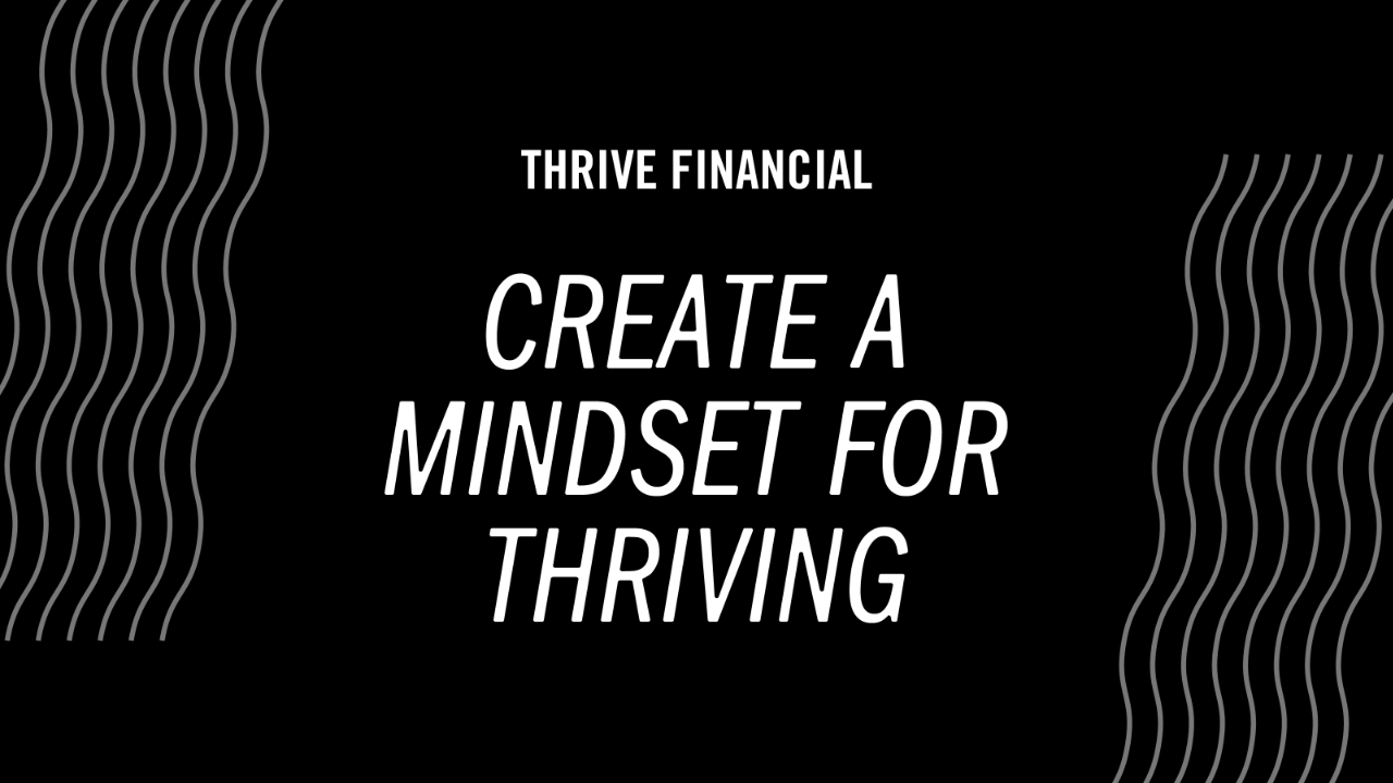 Create a mindset for thriving | Sandals Church Learning Hub